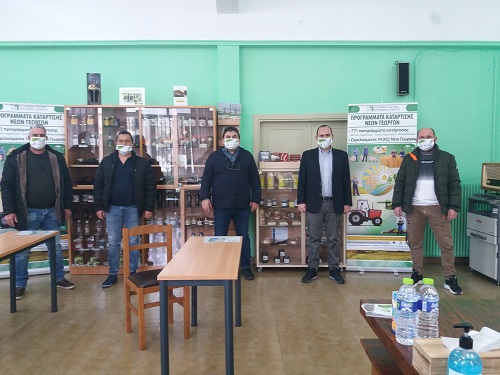 Τις εγκαταστάσεις του ΕΛ.Γ.Ο. «ΔΗΜΗΤΡΑ» Σκύδρας επισκέφθηκε την Τρίτη 9 ...